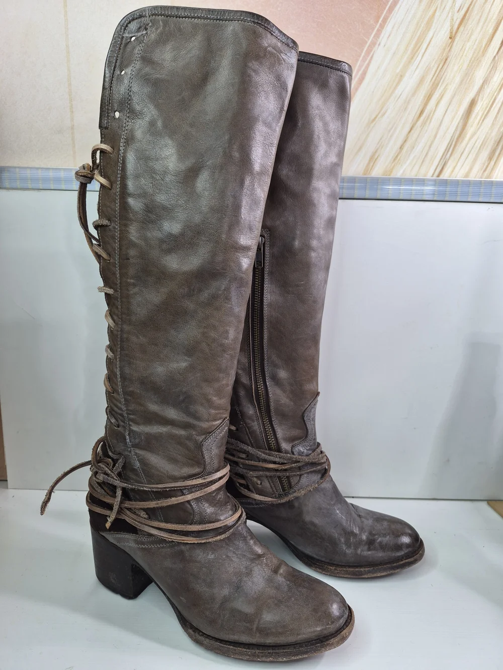 Freebird by Steven | Shoes | Freebird Steven Womens Tall Brown Leather ...